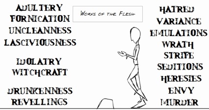 Works of the Flesh – Living the Word